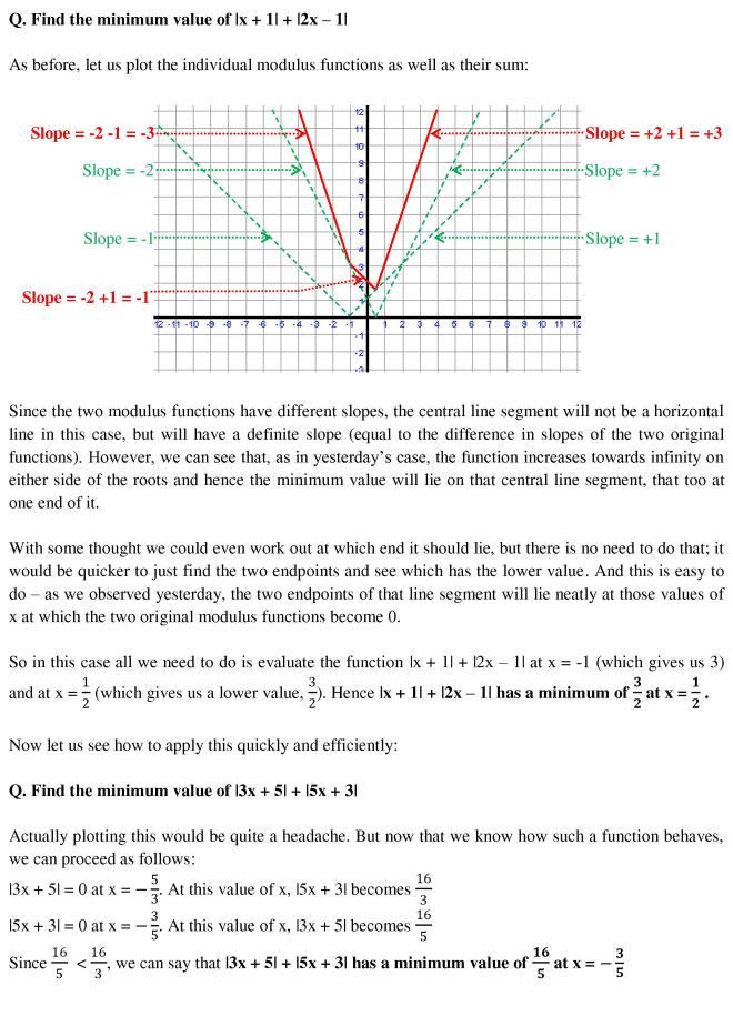 Modulus Addition – 2 – CAT-holics
