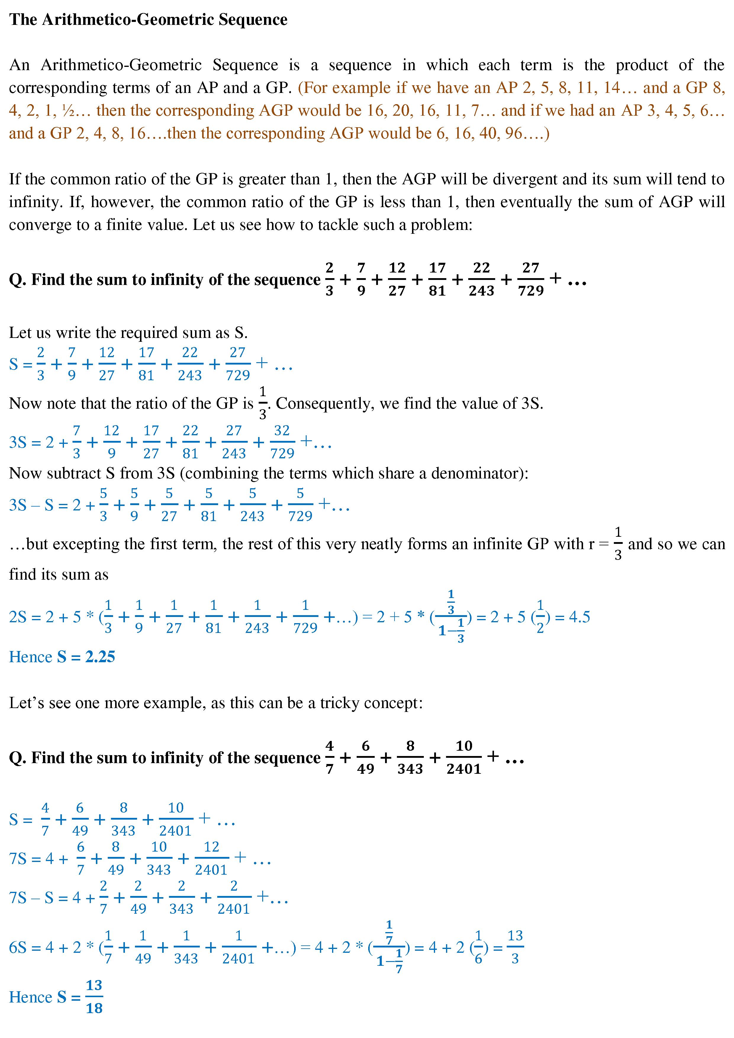 Sequences – 8 – CAT-holics
