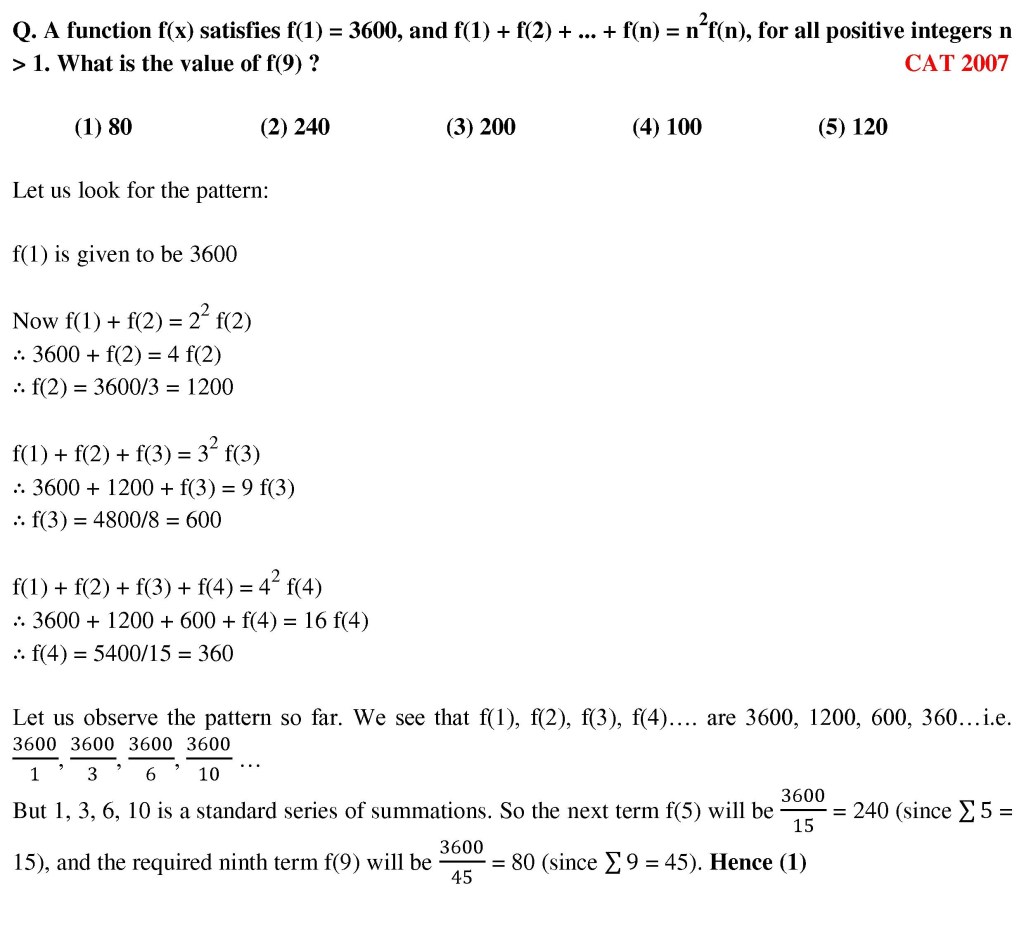 Sequences – CAT-holics