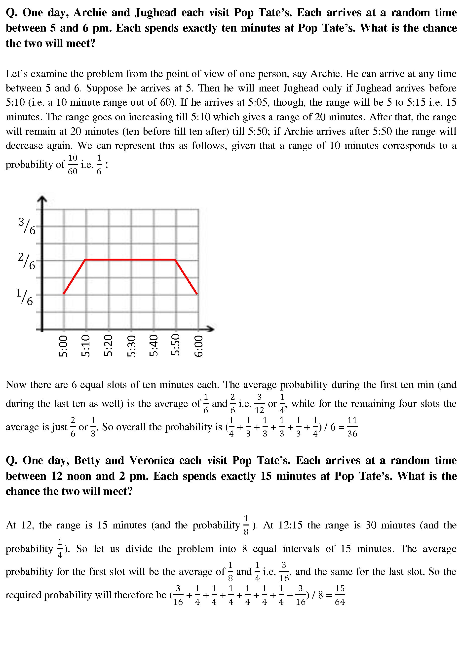Probability – 26 – CAT-holics