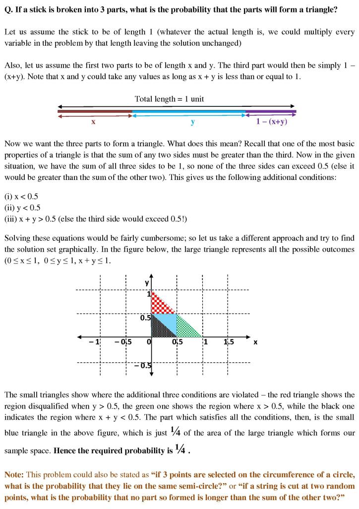 Probability – 28 – CAT-holics