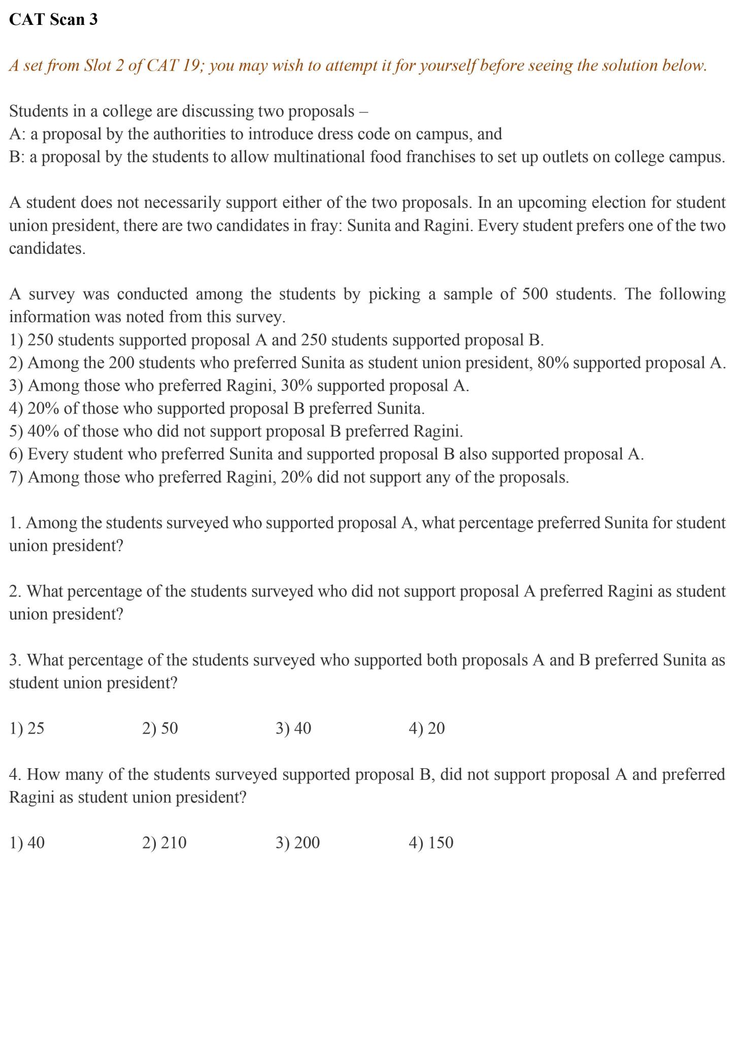 Set Theory – CAT Scan 3 – CAT-holics